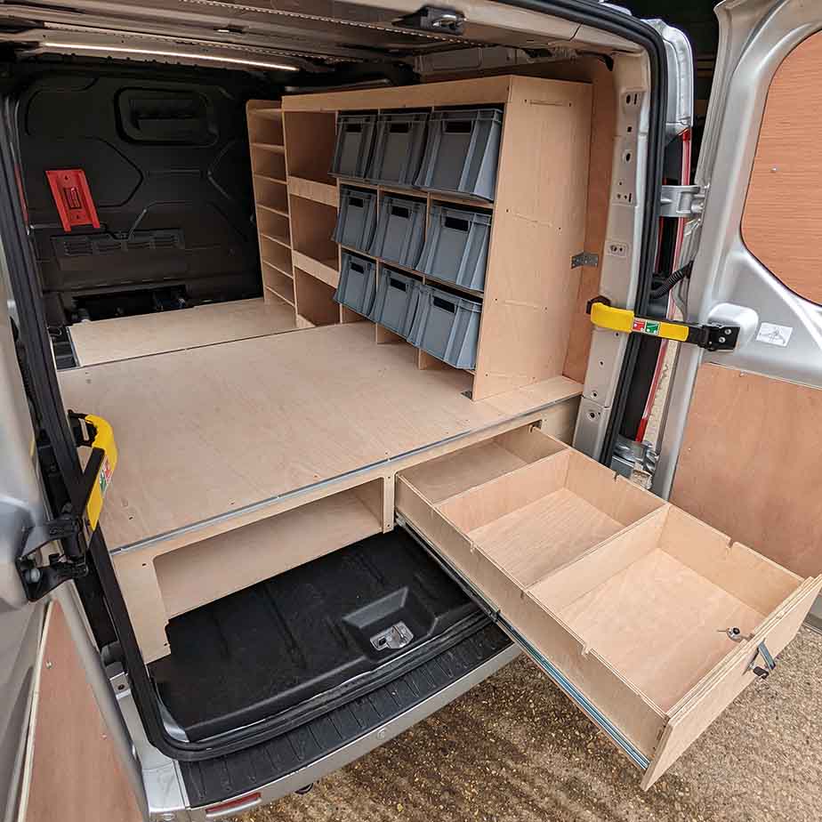 Van Racking for Gas Engineers - Yoke Vans