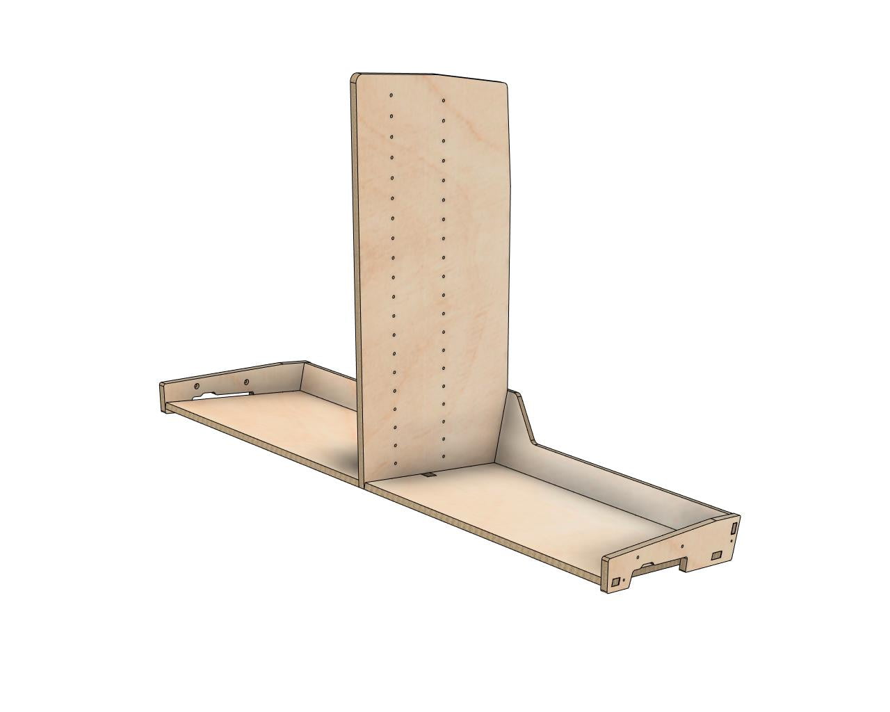 1020W | Dual Slanted Open Underside Module - Yoke Vans