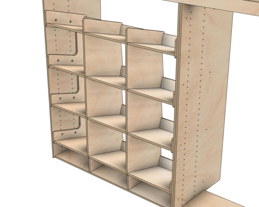 1020W | 12 x 220mm | Euro Crate Module - Yoke Vans