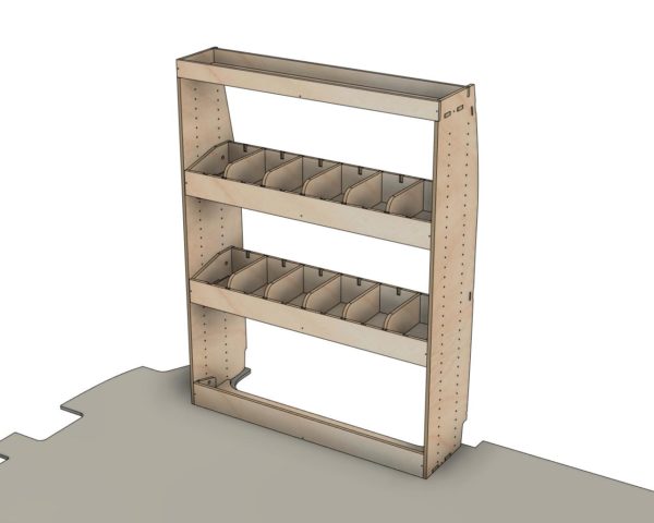 Organiser Rack - Yoke Vans