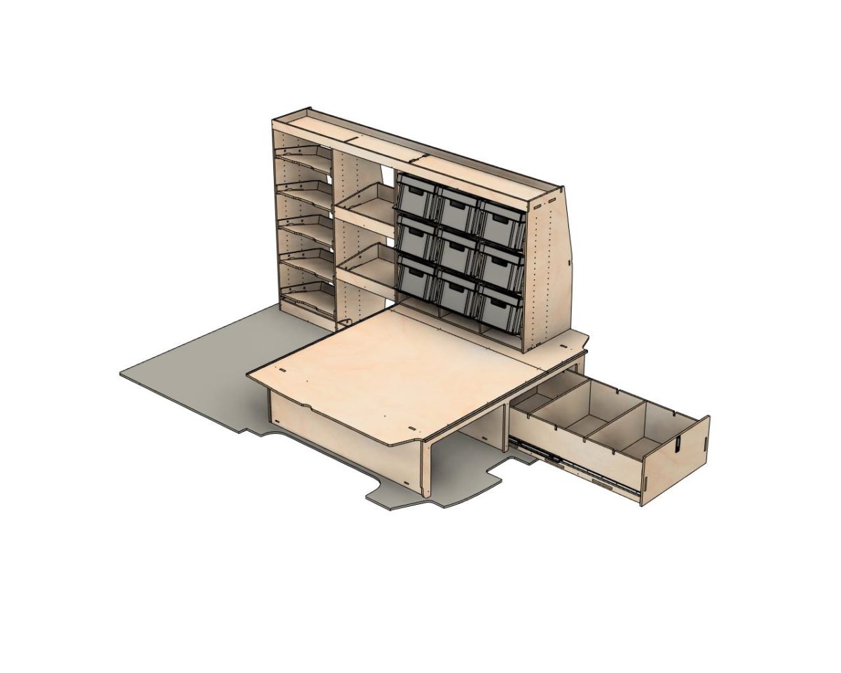 Van Racking for Plumbers - Yoke Vans