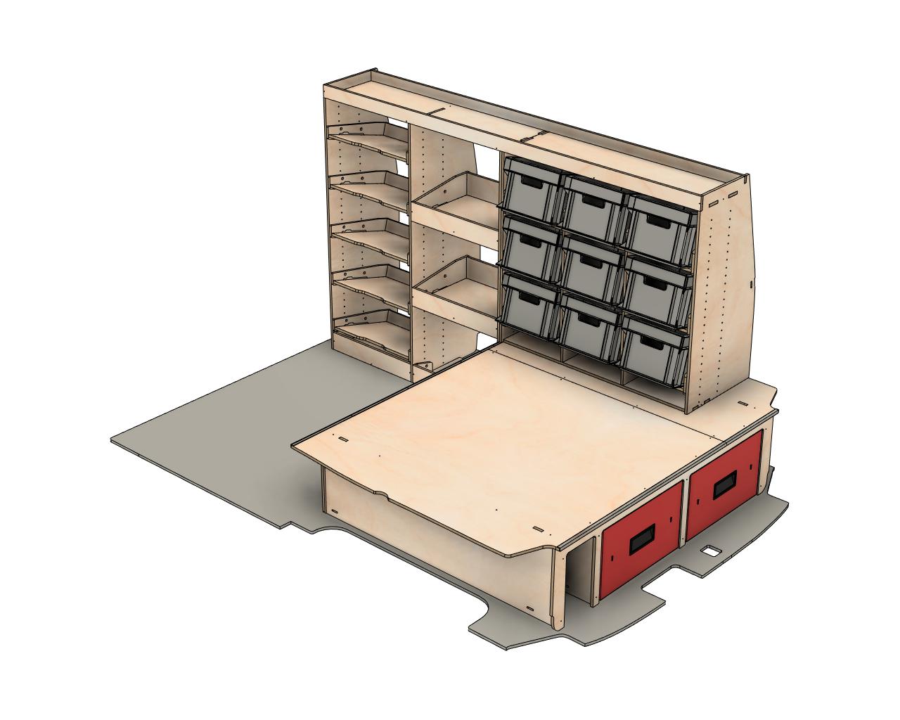 Van Racking for Plumbers - Yoke Vans