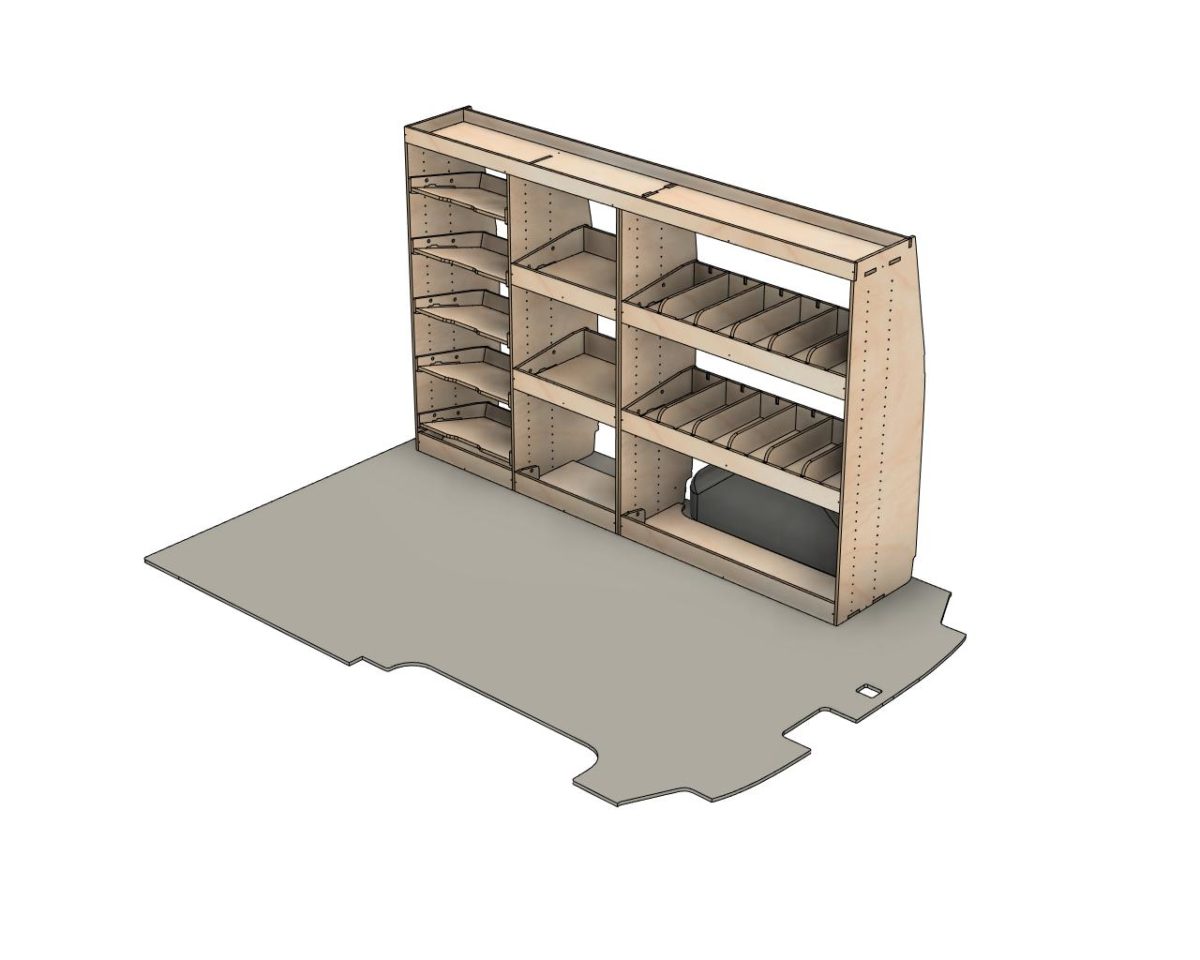 Van Racking for Plumbers - Yoke Vans