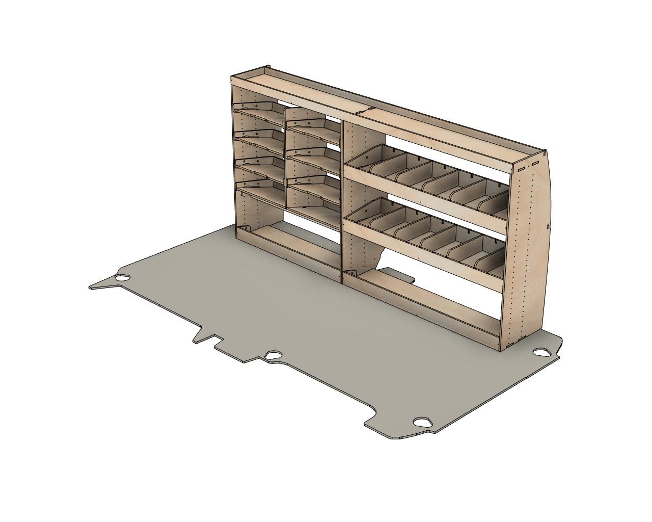 Combo No.4 – Open Underside - Yoke Vans