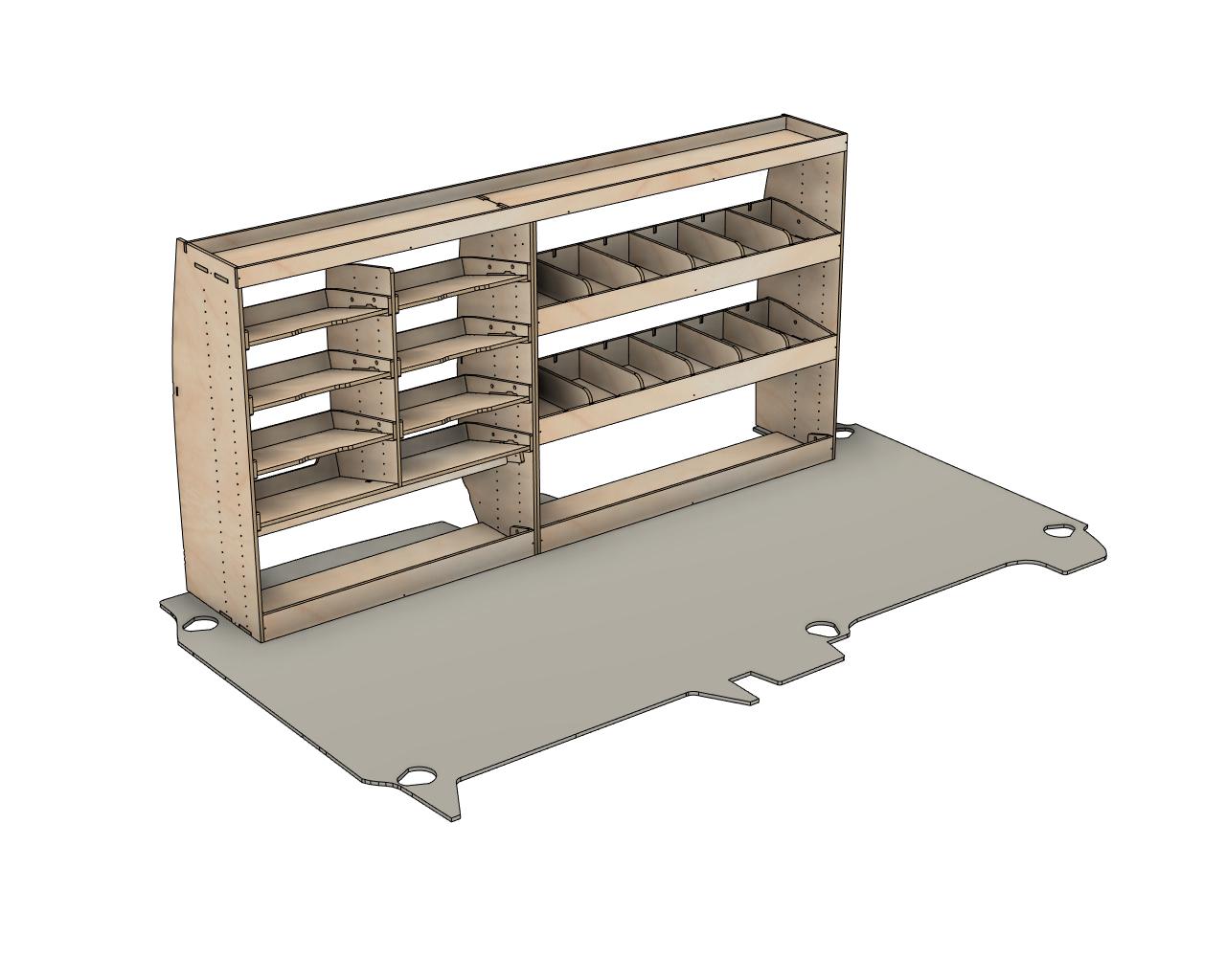 Combo No.4 – Open Underside - Yoke Vans