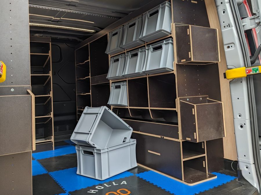 Van Racking for Plumbers - Yoke Vans