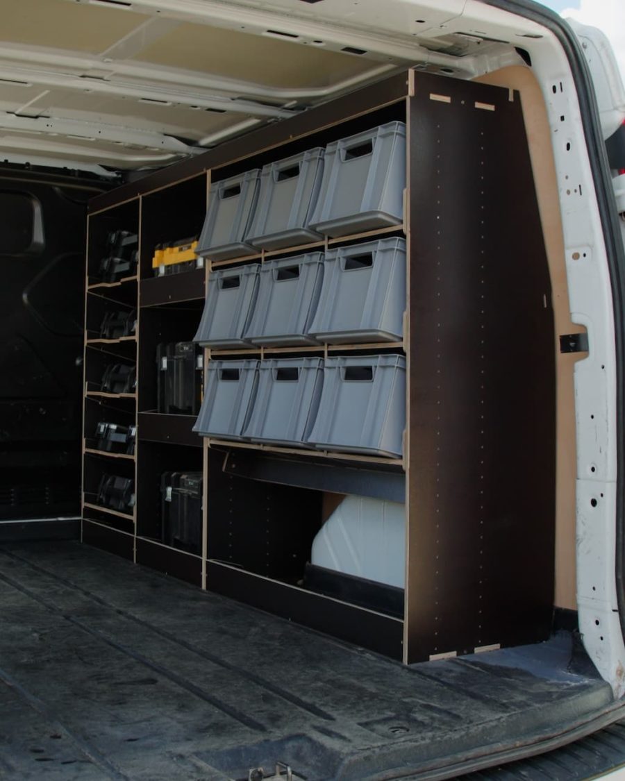 Van Racking for Plumbers - Yoke Vans