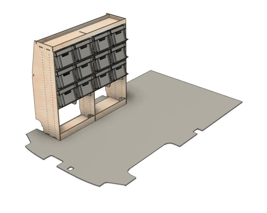 Euro Crate Rack - Yoke Vans