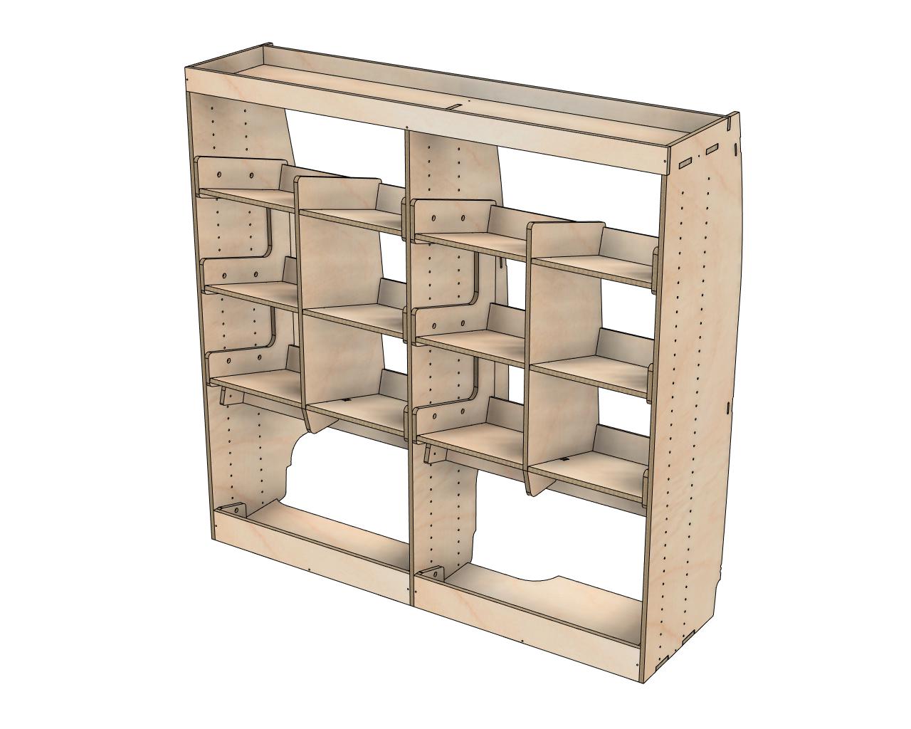 Euro Crate Rack - Yoke Vans