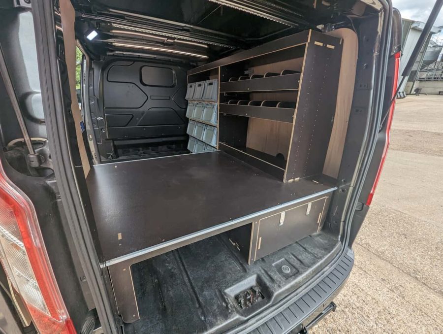 Van Racking for Electricians - Yoke Vans
