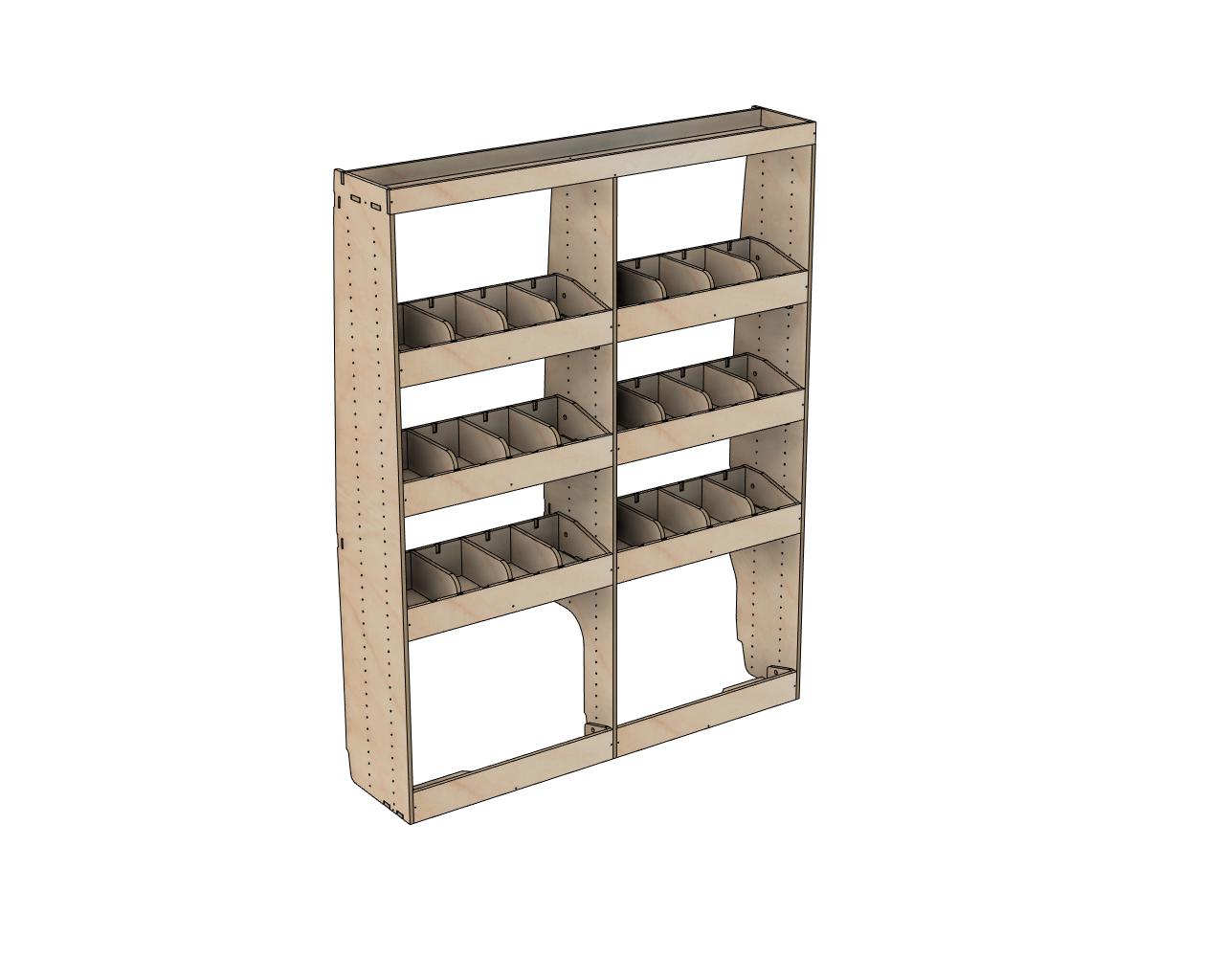 Organiser Rack - Yoke Vans