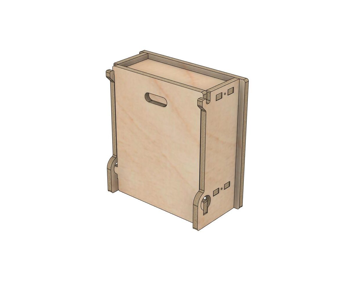 Fold Down Surface Storage - Yoke Vans